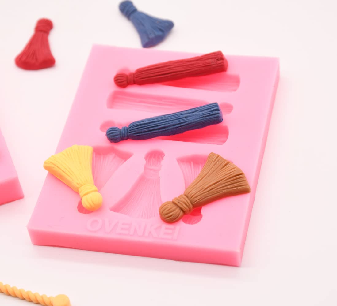Graduation Mold Graduation Chocolate Candy Molds Graduation Cupcake Toppers Graduation Tassels Chocolate Candy Fondant Mold for Graduation Party Supplies