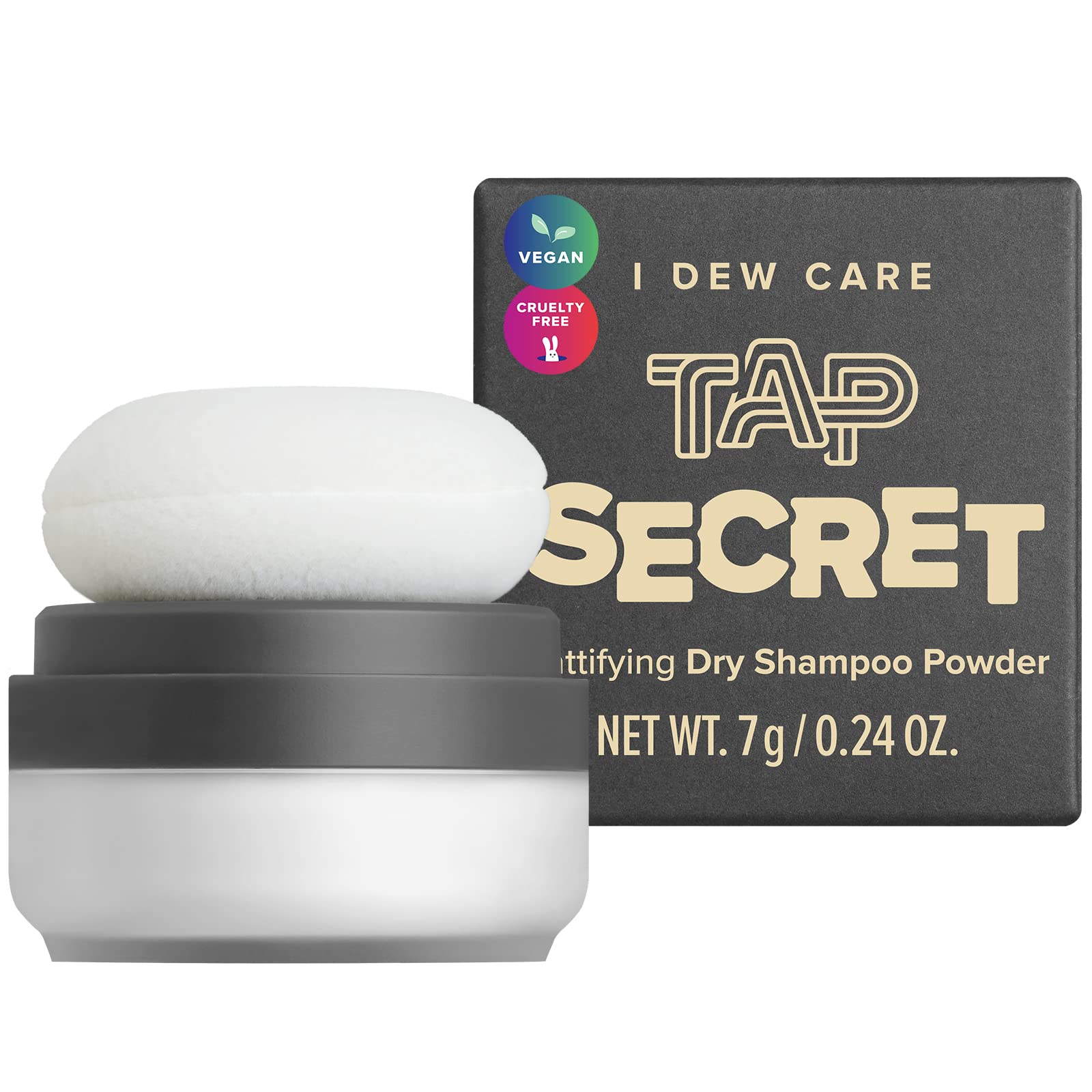 I DEW CARE Get To The Root Exfoliating Sea Salt Scalp Scrub + Tap Secret Mattifying Dry Shampoo Powder Bundle