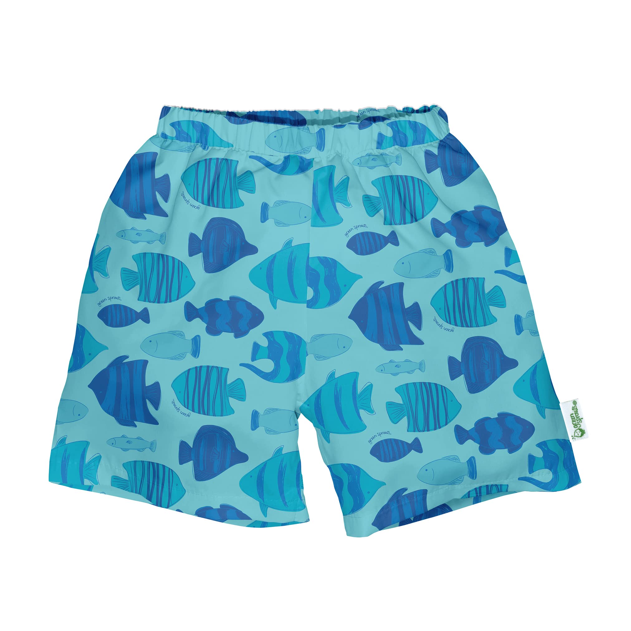i play. baby boys Trunks With Built-in Reusable and Toddler Swim Diaper, Aqua, 2-3T US
