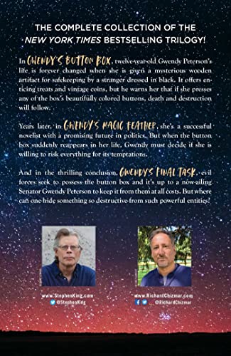 The Gwendy Trilogy (Boxed Set): Gwendy's Button Box, Gwendy's Magic Feather, Gwendy's Final Task (Gwendy's Button Box Trilogy)