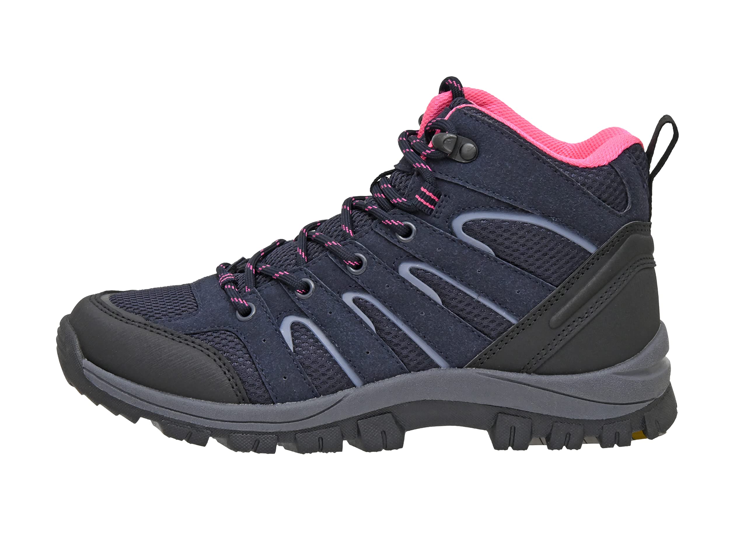 CUSHIONAIRE Women's Bixton Hiking Boot, Navy M 9