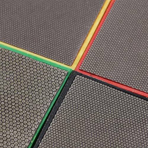 HOMESOM Diamond Hand Polishing Pads Electroplated Diamond Tools Pad For Granite MarbIe Stone Glass 60 Grit
