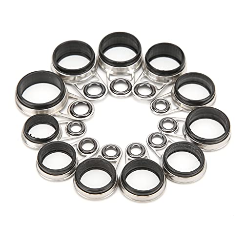 Fishing Guides Line Rings for Rock Casting, Ceramics Abrasion-proof Fishing Tools Rust-resistance Anti-rust for Fishing