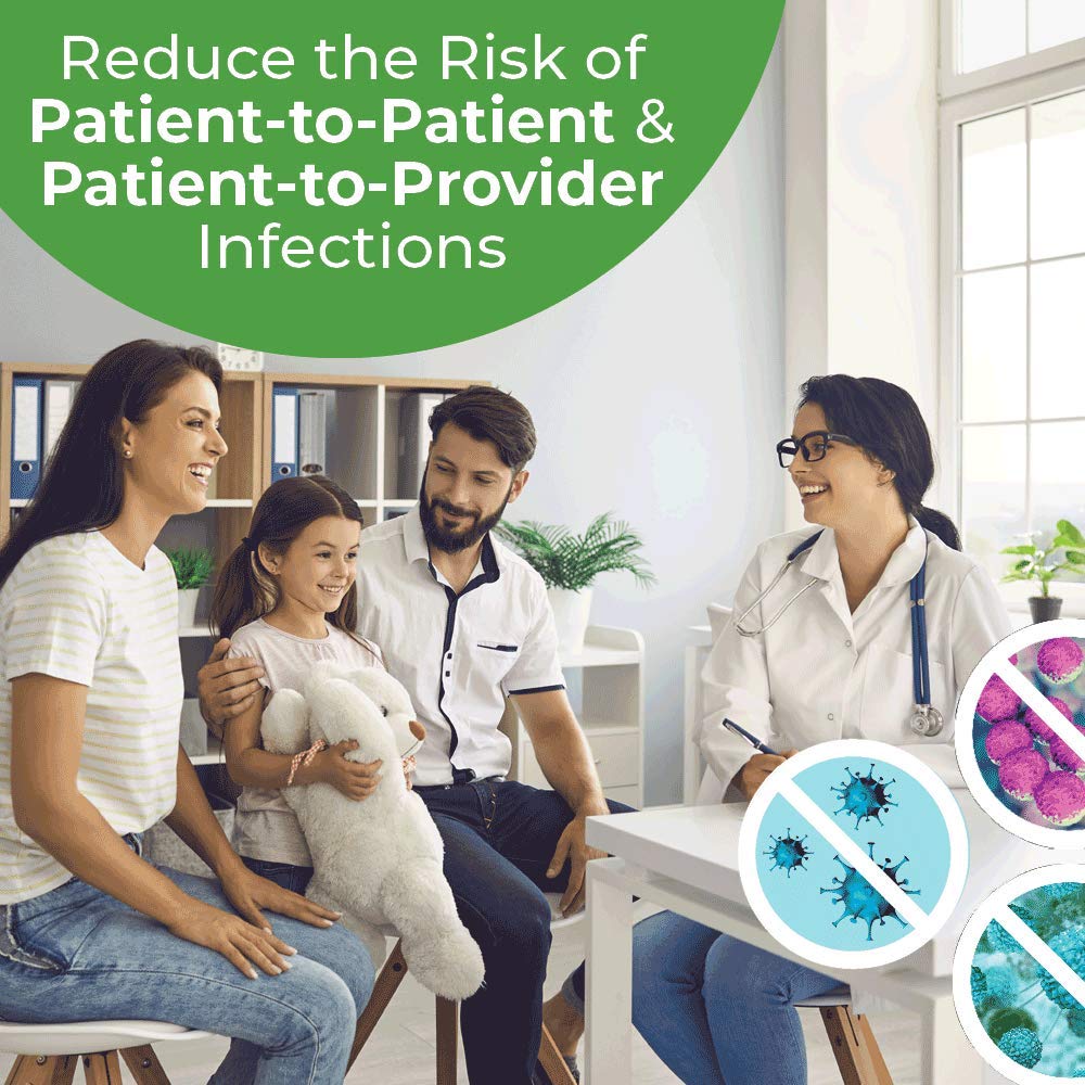 TempaDOT 100 Pack - Fahrenheit β Single-Use Clinical Thermometers for Oral or Axillary Use β Highest Accuracy & Prevention of Patient Cross-Contamination