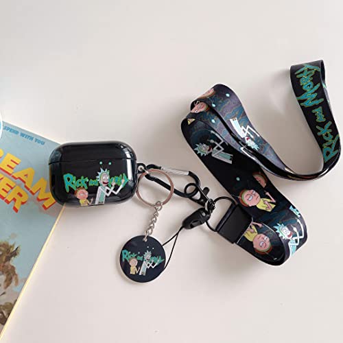 NOLEGA Fancy Funny Friendly Gestures and Unique IMD Process TPU Soft AirPods Pro 2019 Case Compatible AirPods Pro 2nd Generation Case(2022 Release) With Cartoon Lanyard Keychain AirPods Pro 1/2nd Case