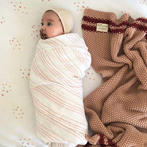 Ely's & Co. Baby Crib Bedding Sets for Girls β 4 Piece Set Includes Crib Sheet, Quilted Blanket, Crib Skirt, and Baby Pillowcase β Pink Rainbow Design