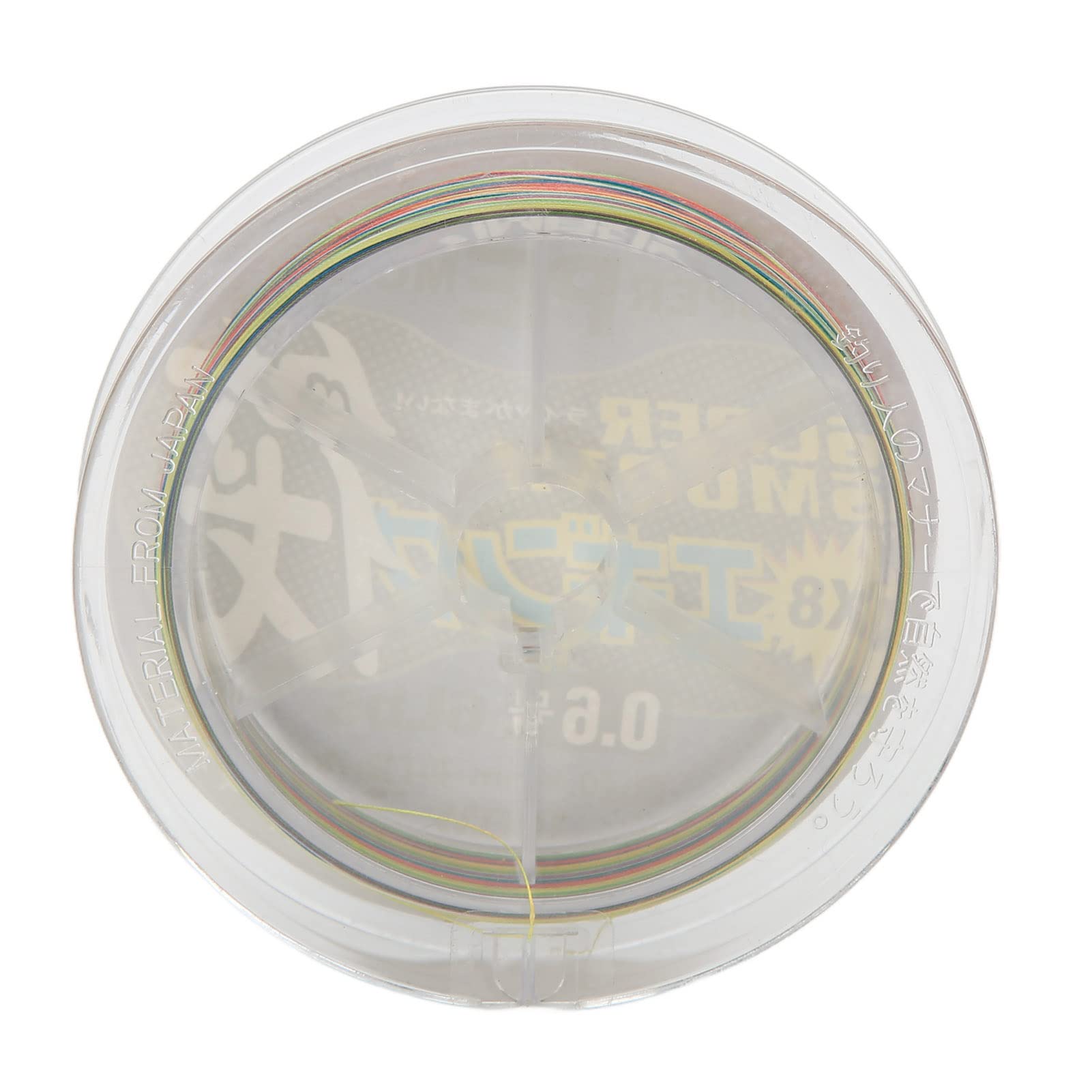 Fishing Line, 1 Meter 1 Color Bite Resistant PE Fishing Lines Soft for Large Reservoirs(0.6)