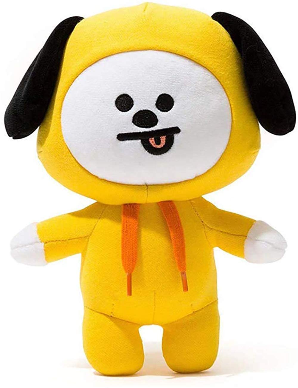 Cute Yellow Puppy Plush Toy - Soft Animal Stuffed Doll Cushion Pillow