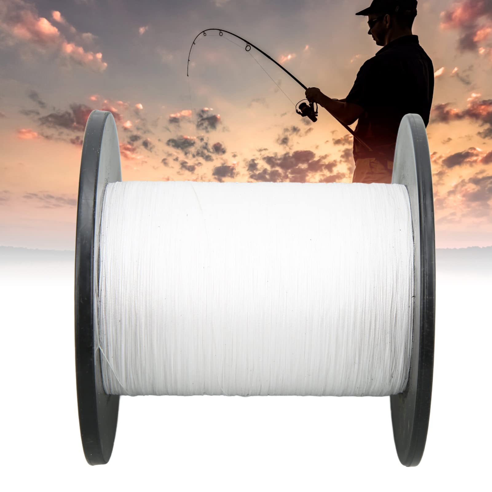 Fishing Line, Eco Friendly Strong Tension Fishing Line for Pool Fishing(6.0)