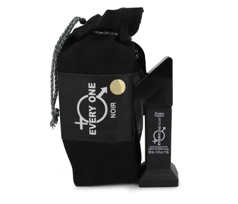 Everyone Noir Deluxe Limited Edition Unisex Parfum de Toilette Spray 100 ml By Creation Lamis, 3.30 Fl Oz (Pack of 1)
