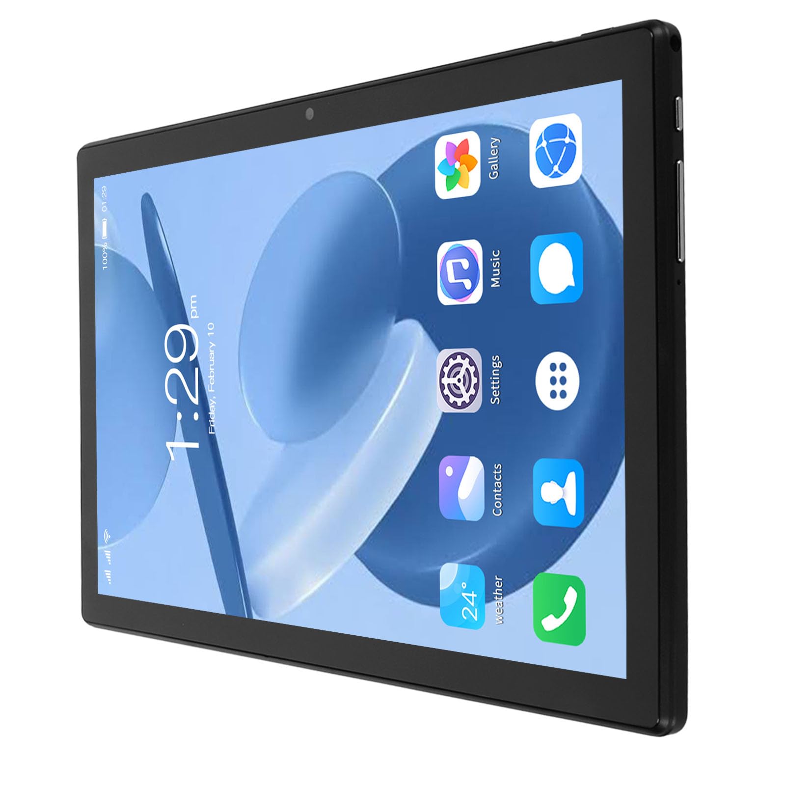 DAUZ Tablet, 100‑240V Portable 2 in 1 Tablet 8GB RAM 256GB ROM for Working (US Plug)