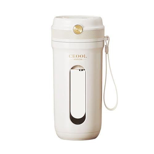 JzcsdkSIL Portable Blender 350ml Personal Size Blender Shakes Blender Blender Cup Rechargeable Cordless Blenders Blender