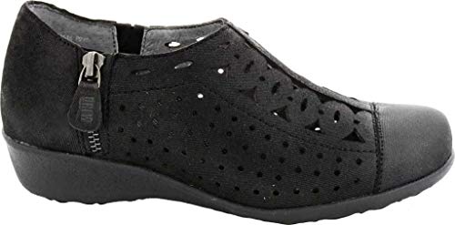 Drew Shoe Merlin Women's Therapeutic Diabetic Extra Depth Shoe: Taupe/Dusty Leather 9 Medium (B) Zipper