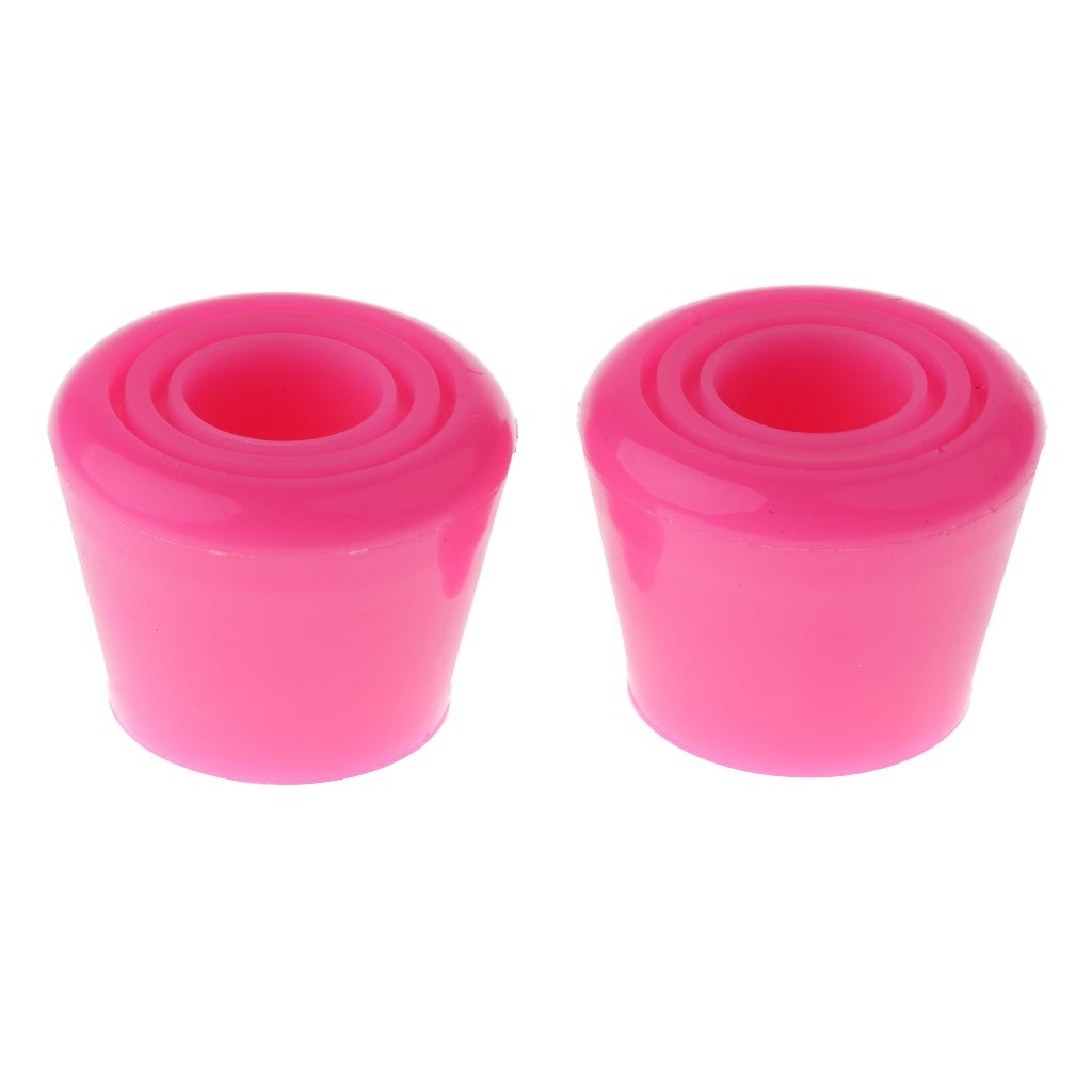 CUTICATE 2 Pack Toe Stops - Roller Skate Toe Stoppers - Skates Repair Rebuilding Accessories for Men Women Skating Outdoors - Pink