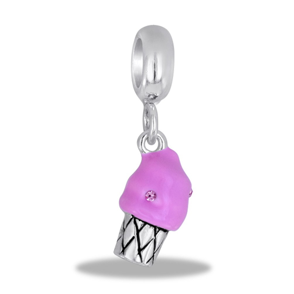DaVinci Bead Pink Cone - Jewelry Bracelet Memories Beads DB92-7-DAV