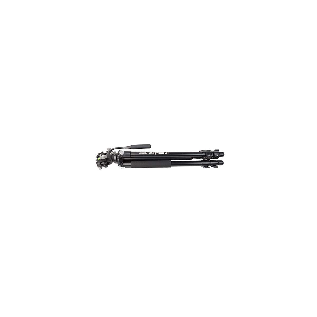 Davis & Sanford MAGNUMXG13 Magnum Grounder Tripod with FX13 Head for Cameras,Black