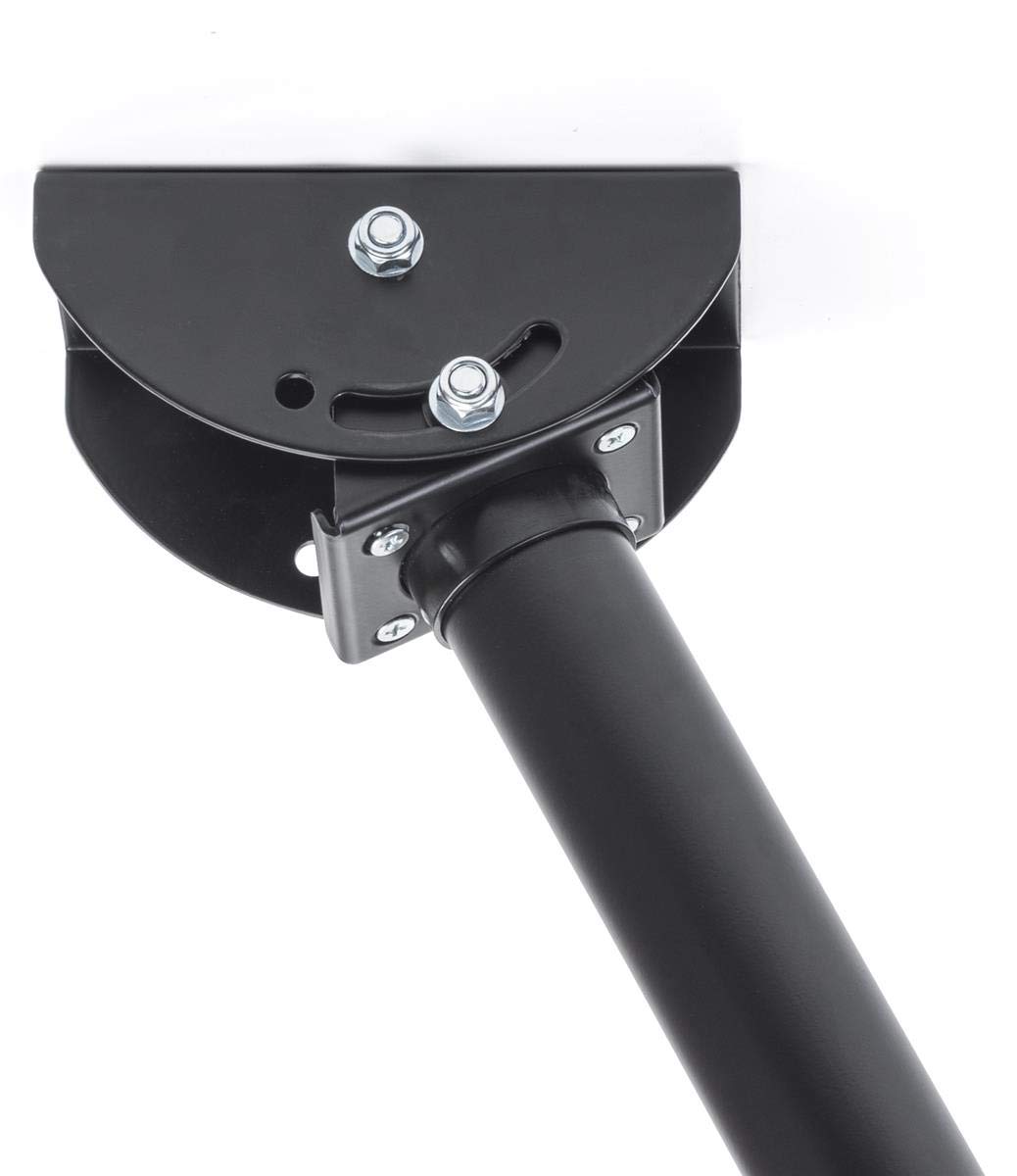 Displays2go Adjustable Ceiling TV Mount for 35 to 65 Inch Screens – Black (LTCEIL64)