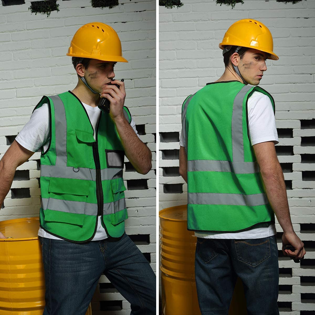 Custom Reflective Vest, Class 2 Safety Vests ANSI Standard