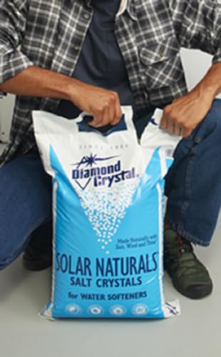 Diamond Crystal Solar Natural Water Softener Salt, 50 lb (2 Pack)