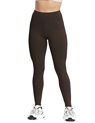 VALANDY Women's Leggings High Waisted Tummy Control Stretch Yoga Pants Workout Running Tights Leggings for Women Plus Size(7 Count)