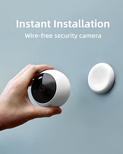 Noorio B200 Security Camera with Solar Panel 1080p Home Security Camera, Wire-Free Battery Powered WiFi Camera, Color Night Vision, AI Motion Detection, Work with Alexa