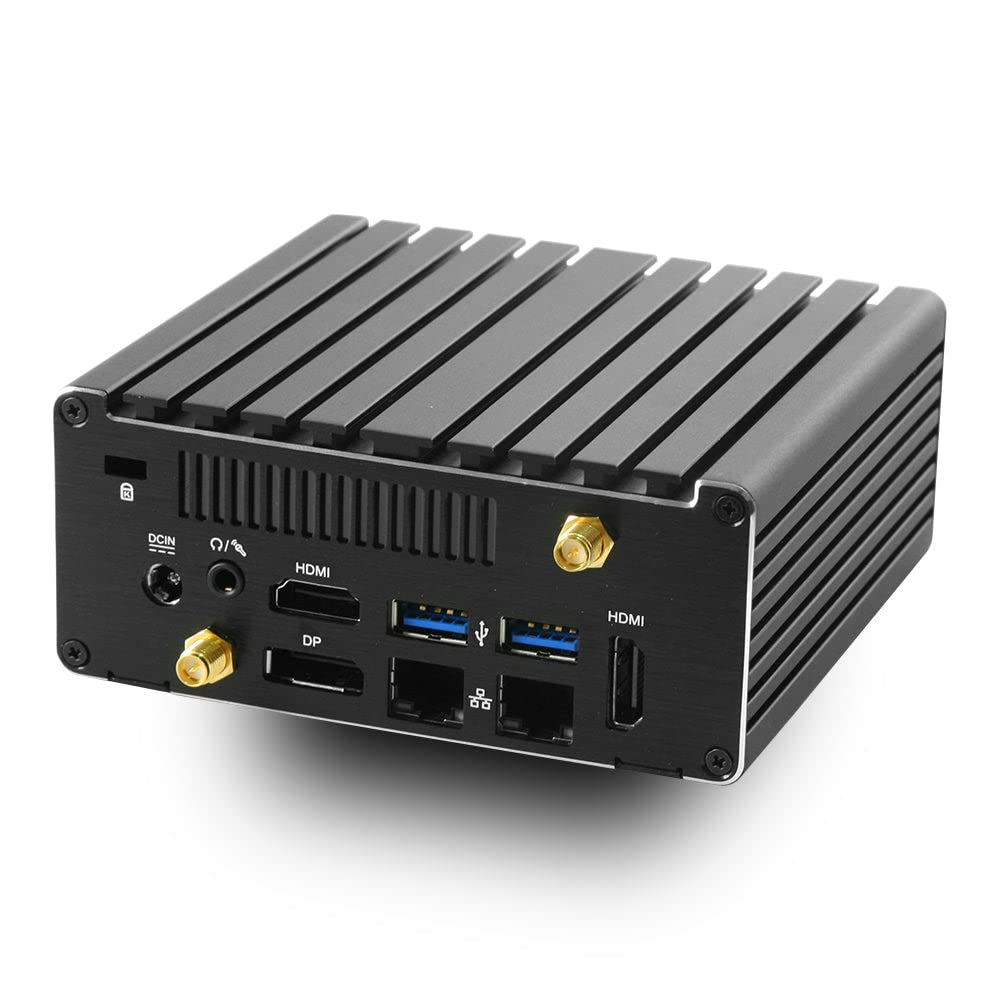 Jetway JBC313U591Z-316R Braswell Celeron N3160 Dual LAN Fanless NUC PC