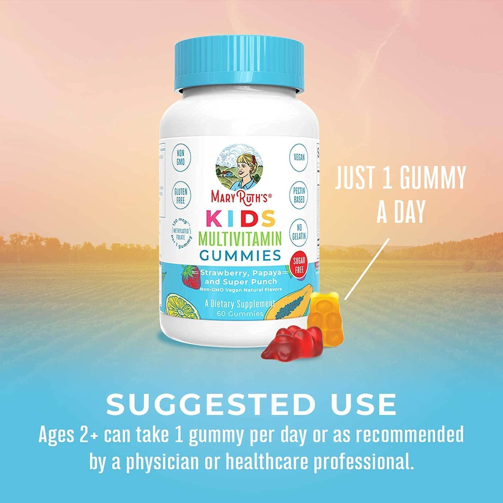Elderberry Gummies for Immune Support (Sugar Free) & Kids Multivitamin Bundle | Powerful Blend of Zinc, Elderberry, Vitamin C, Vitamin D, and Echinacea for Kids & Adults | Immune Support for Kids