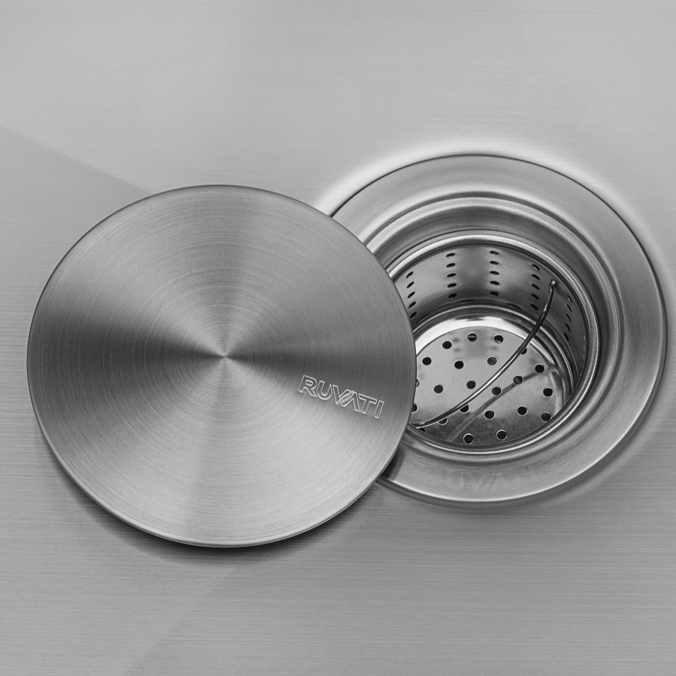 Ruvati 28-inch Undermount 16 Gauge Tight Radius Stainless Steel Kitchen Sink Single Bowl - RVH7250