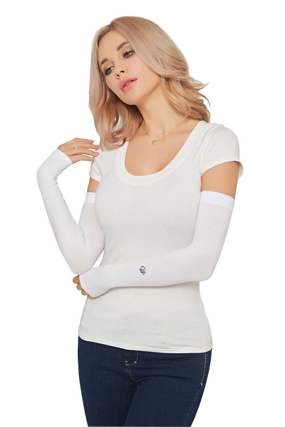 HOPESHINE Arm Cooling Sleeves UPF 50+ UV Protection Cycling Outdoor Sports 3-Pairs