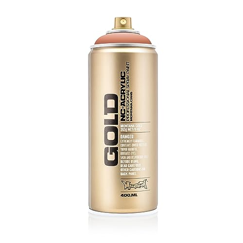 Montana Cans Montana GOLD 400 ml Color, Dirty Apricot Spray Paint,MXG-G8080, 13.53 Fl Oz (Pack of 1)