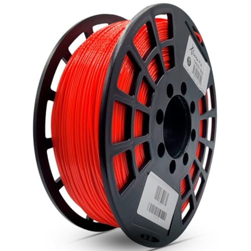 IIID MAX Xtreme PLA Filament 1.75mm – HP PLA 3D Printing Filament – 1kg Spool (2.2lbs), Dimensional Accuracy +/- 0.03 mm - Made in USA (Candy RED)