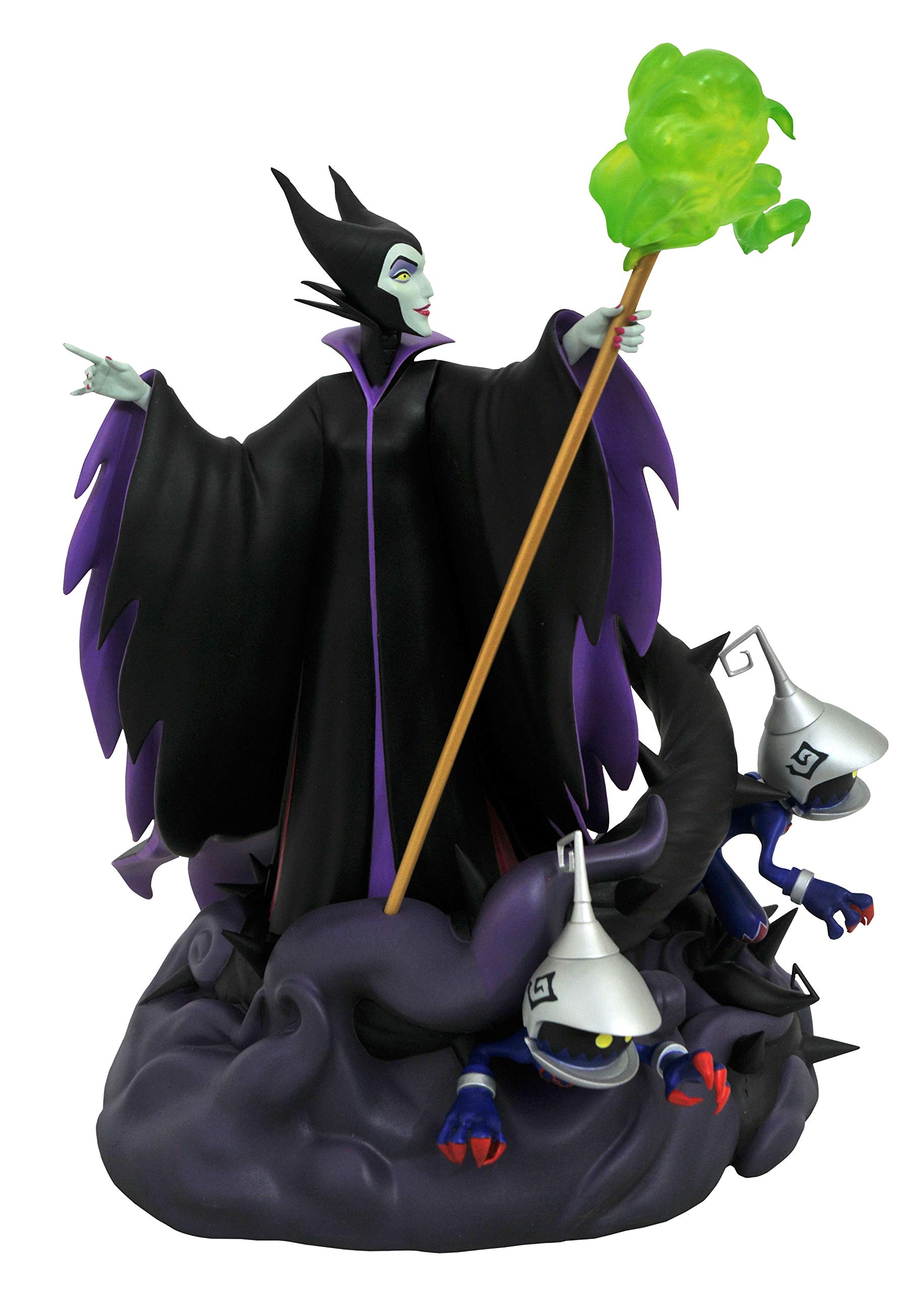 DIAMOND SELECT TOYS Kingdom Hearts III Gallery: Maleficent PVC Figure, Multicolor, 11 inches