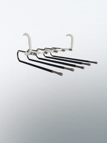 Multifunctional Folding Storage Trousers Rack, Non-Slip Clothes Organizer for Trousers, Scarves, Slack, ect.