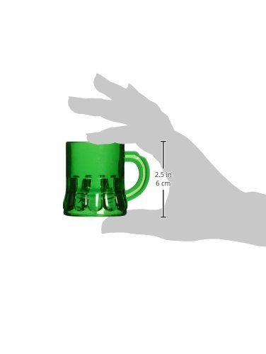 St Pat's Mug Shot w/Dice (Includes: Mug & 5 Dice) Party Accessory (1 count) (6/Pkg)