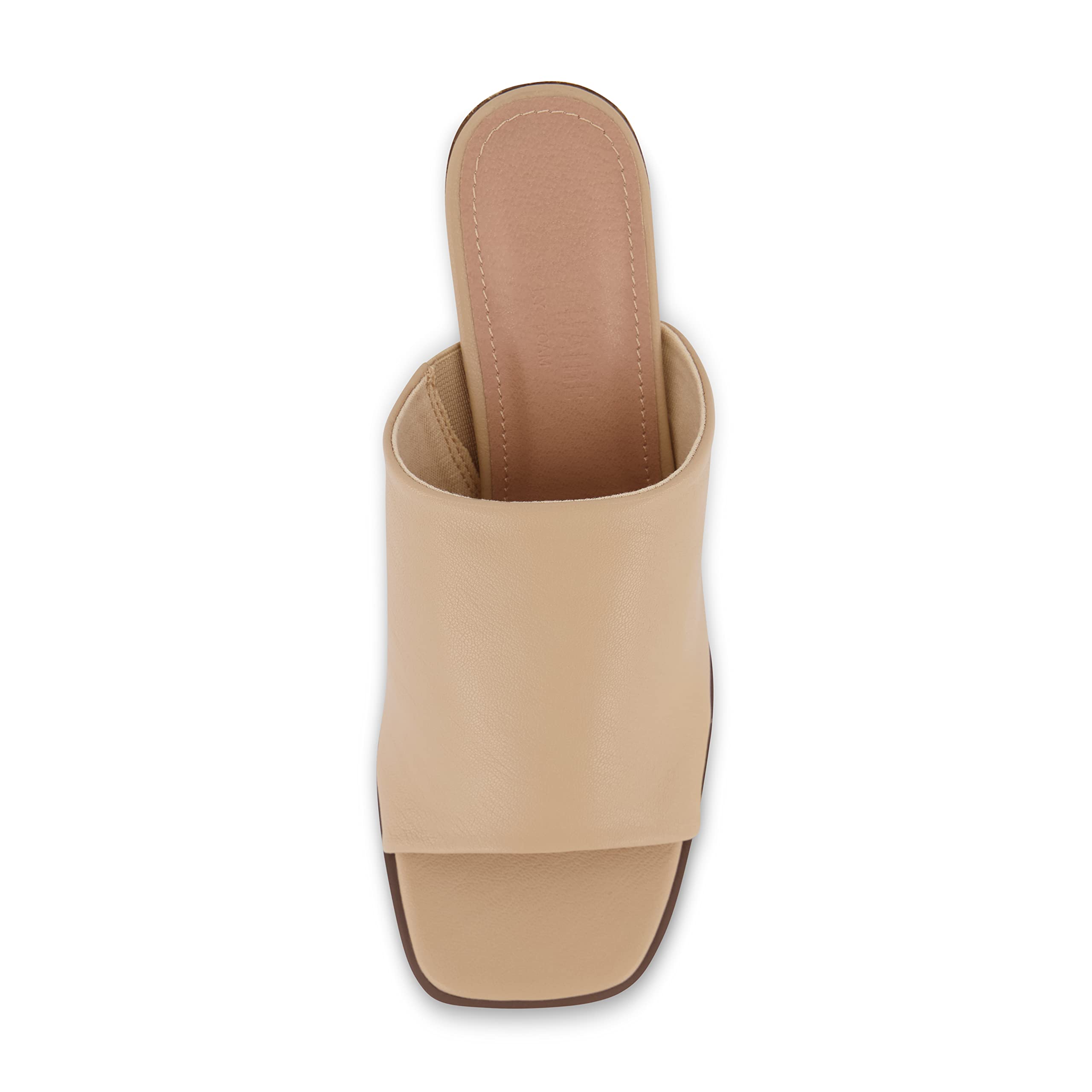 CUSHIONAIRE Women's Olympia one band dress sandal +Memory Foam, Wide Widths Available, Nude 7