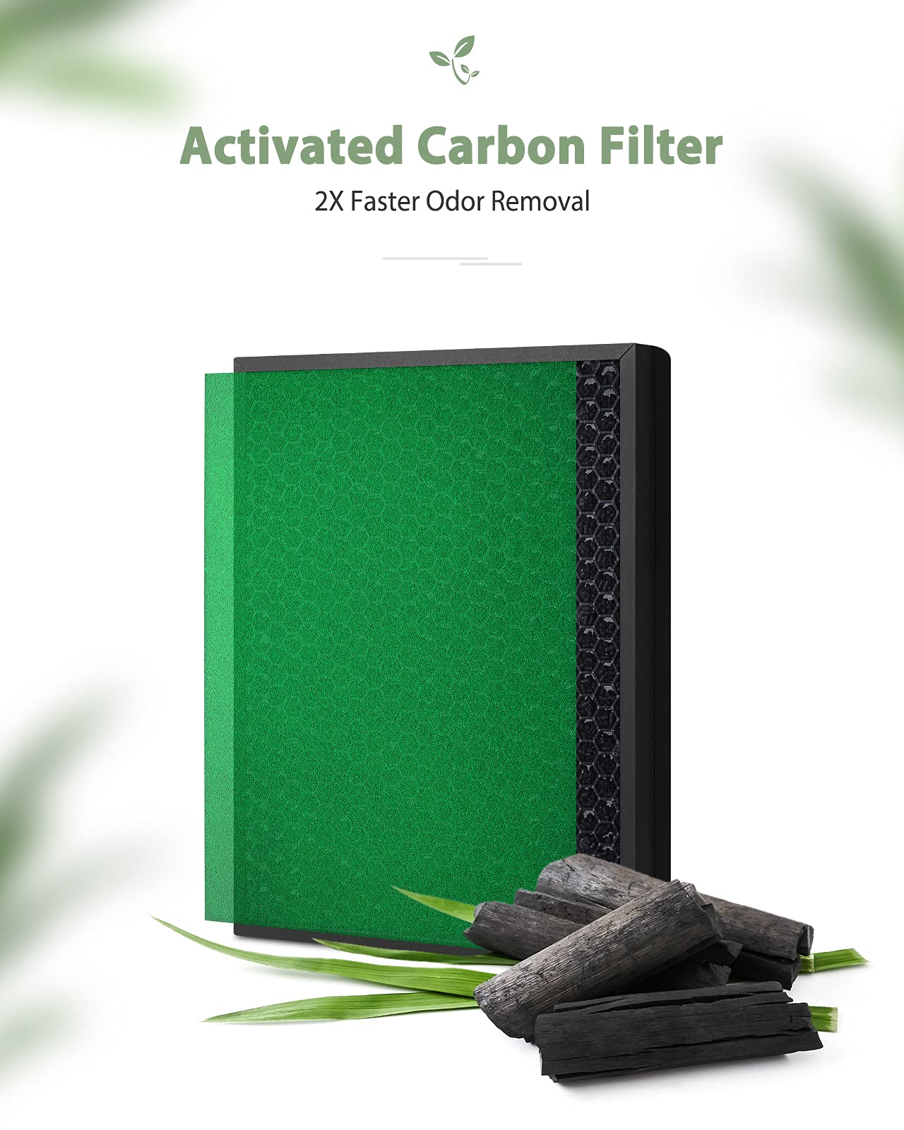Future Way HSP002 Replacement Filter for Smart True HEPA Air Purifier 2.0, H13 True HEPA Filter