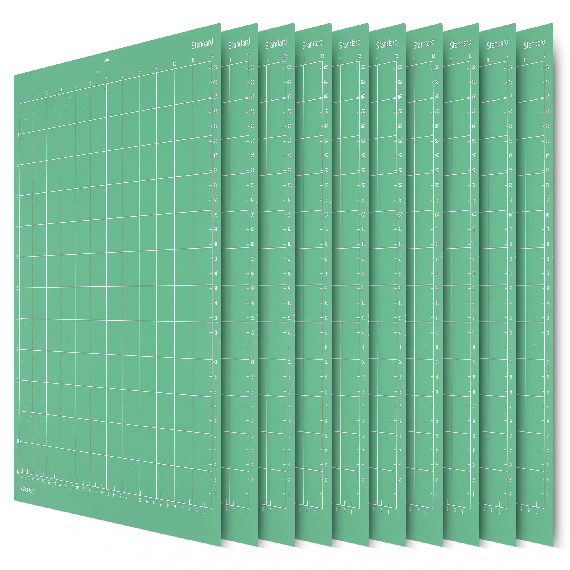 Cutting Mat for Cricut Maker 3/Maker/Explore 3/Air 2/Air/One,Sticky Quilting Cutting Mats Compatible with Cricut Machines (12X12in (3 pcs Standard Grip))