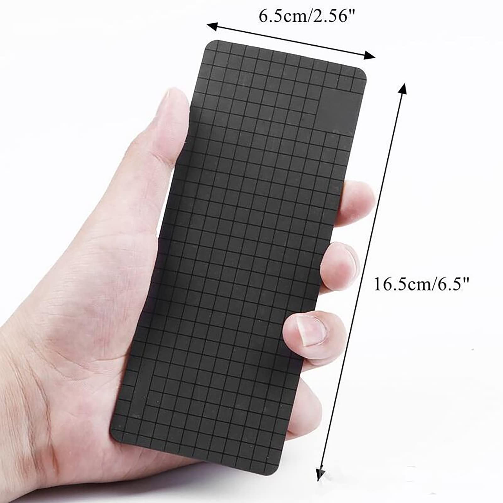 FXNFXLA Flexible Magnetic Tool Holder 6.5"x2.56", Preventing The Small Screws from Getting Lost and Unorganized, Magnetic Screwpad, for Electronics Phone Repairing(Color:4PCS)