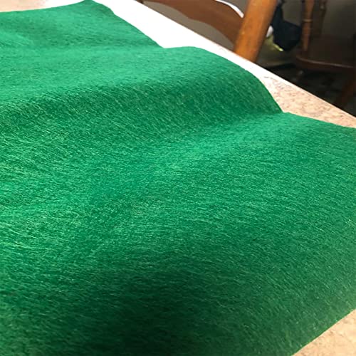 MUYG 2 Pcs Reptile Carpet Mat,Reptile Terrarium Carpet Substrate Floor Bearded Dragon Tank Liner Mats Supplies Soft Pet Habitat Bedding for Gecko Leopard Gecko Tortoise Snake 23.6" x 15.7"(Green)