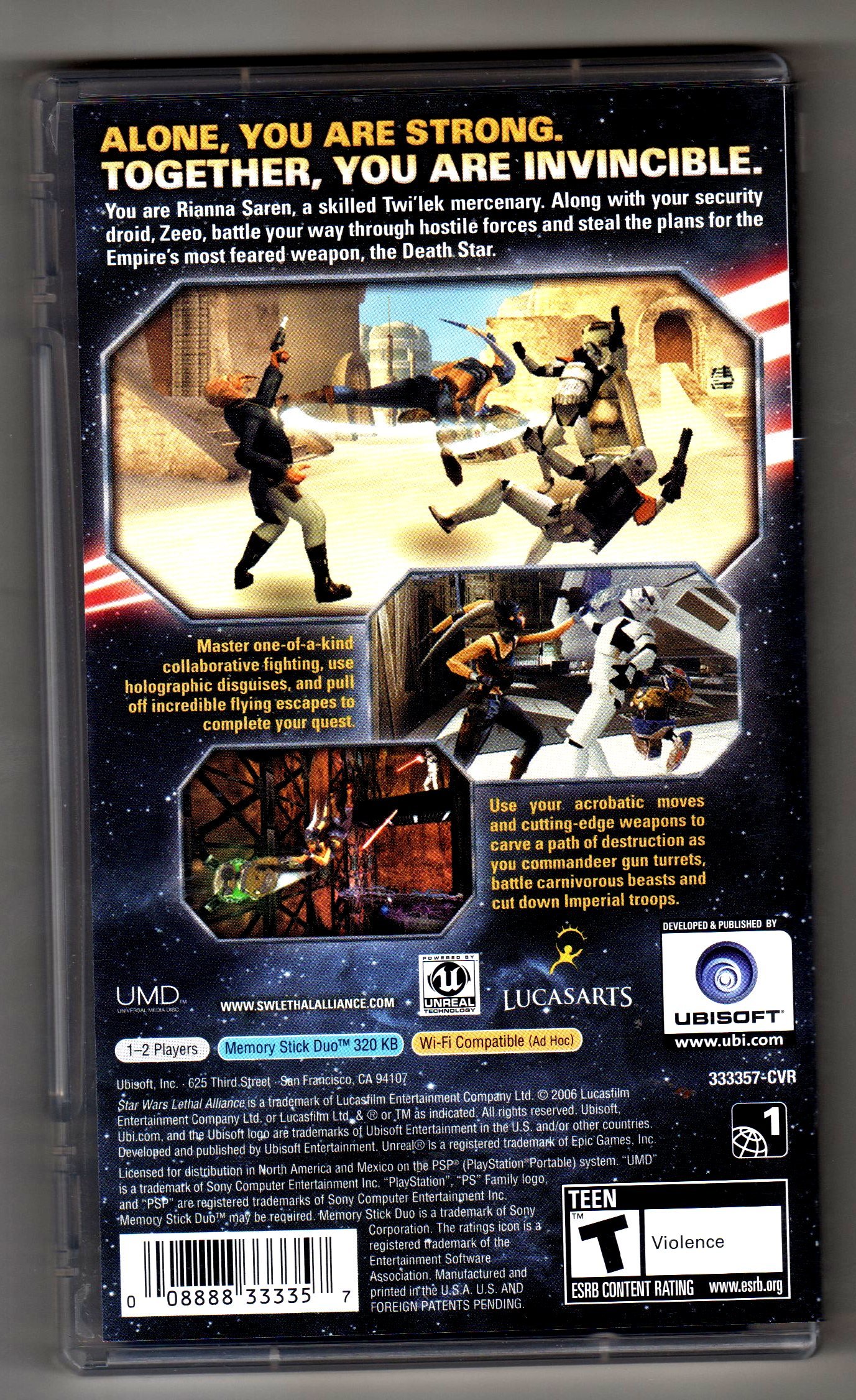 Star Wars Lethal Alliance - Sony PSP