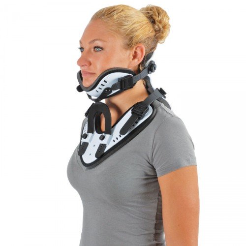 Cyberspine Cervical Orthosis Neck Brace Immobilizing C-Spine Collar-S/M