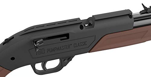 Crosman 760X-N Pump Master .177-Caliber Pellet/BB Air Rifle With Scope, FFP, Black