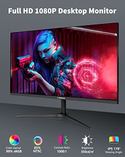 FYHXele 24 in Office Monitor and Gaming Monitor Bundle