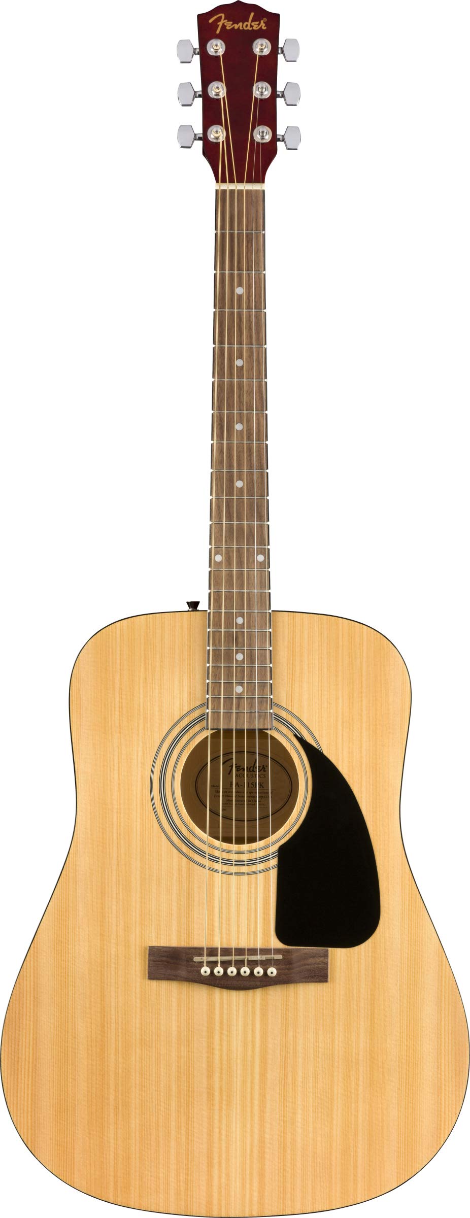 Fender FA-115 Dreadnought Acoustic Guitar Bundle with Gig Bag, Tuner, Strings, Strap, Picks, and Austin Bazaar Instructional DVD