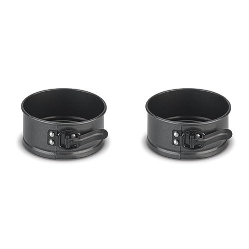Cuisinart 086279084958 Mini-Metal-Bakeware, Spring Form Pan, Steel Alloy (Pack of 2)