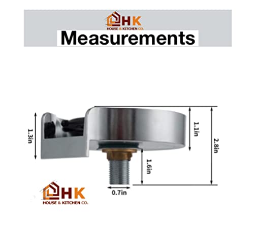 House & Kitchen Co. , Kitchen Sink Accessories, Bottle Washer for Sink, Glass Cleaner Tool, Baby Bottle Washer, Bar Glass Rinser