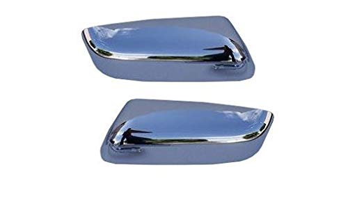 eLoveQ Chrome Top Half Mirror Cover (DO NOT FIT TOWING MIRROR) Compatible with 2009-2014 FORD F-150