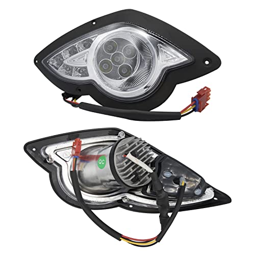 Drive-up Golf Cart LED Light Kit for Yamaha G29 2007-2016 Gas or Electric Models Deluxe Yamaha Headlights Tail Lights (12 Volt)