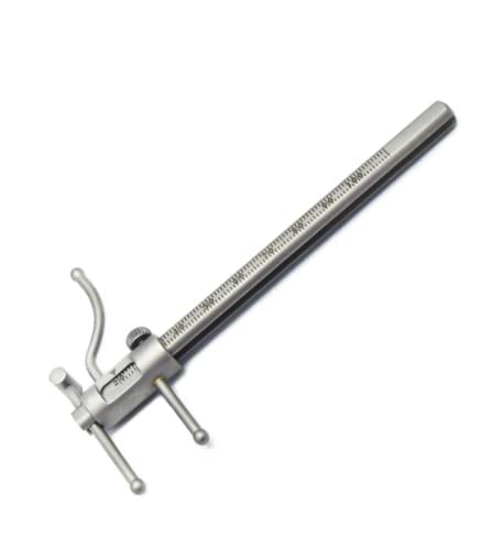 MEDSPO Professional Dental Orthodontic Gauge | Bracket Height Moveable Adjustable Locator | Positioning Measuring | Dentist Lab Measuring Instruments (Dental Venus Apollo Gauge)