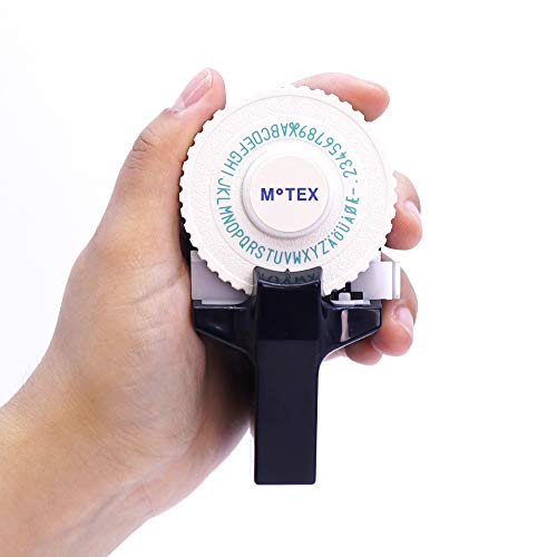 MoTEX Embossing Label Maker, Label Writer -E-101 (Black)